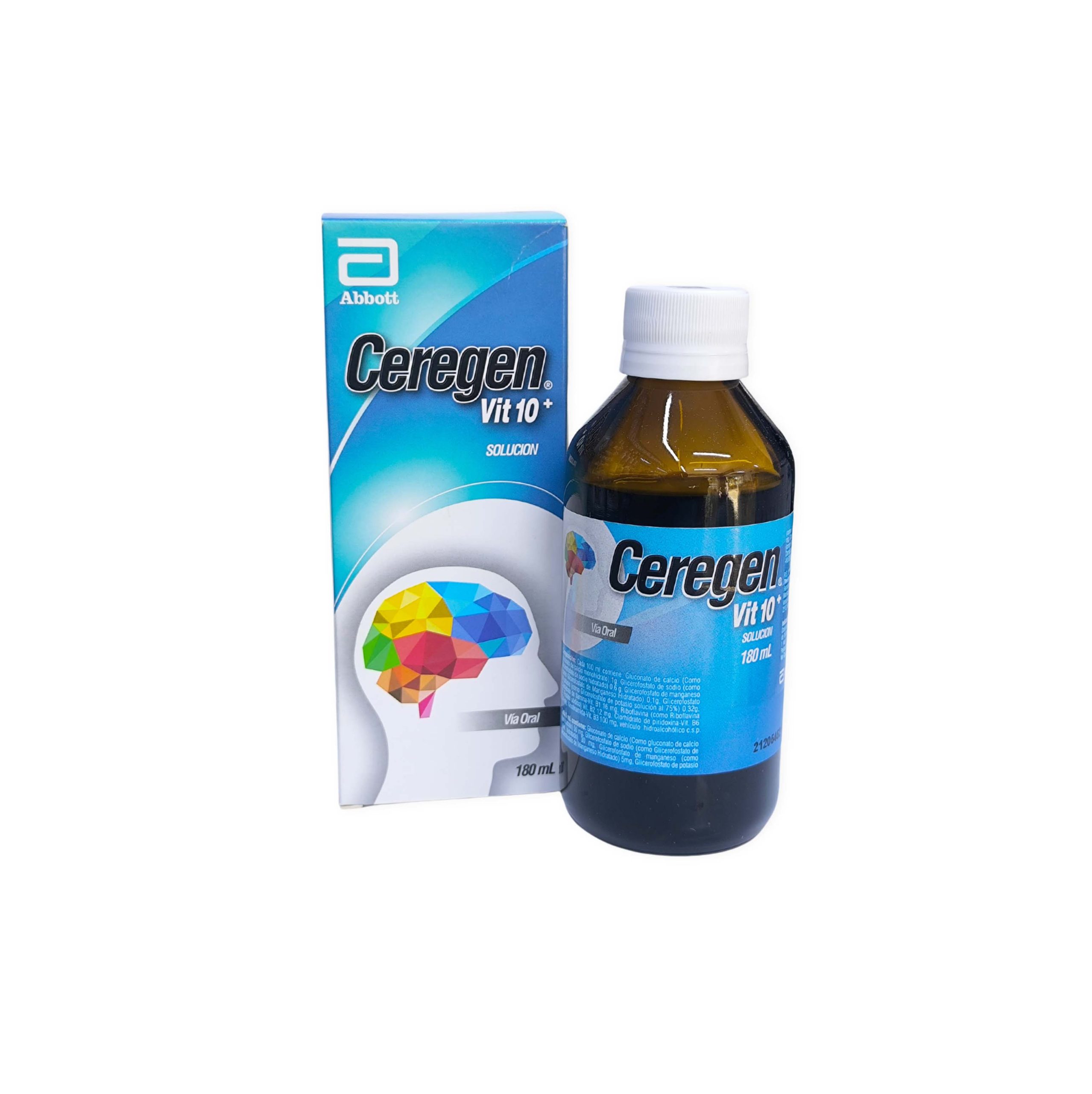 CEREGEN VIT 10 SOLUCION X 180 ML - Farma Solucion Botica