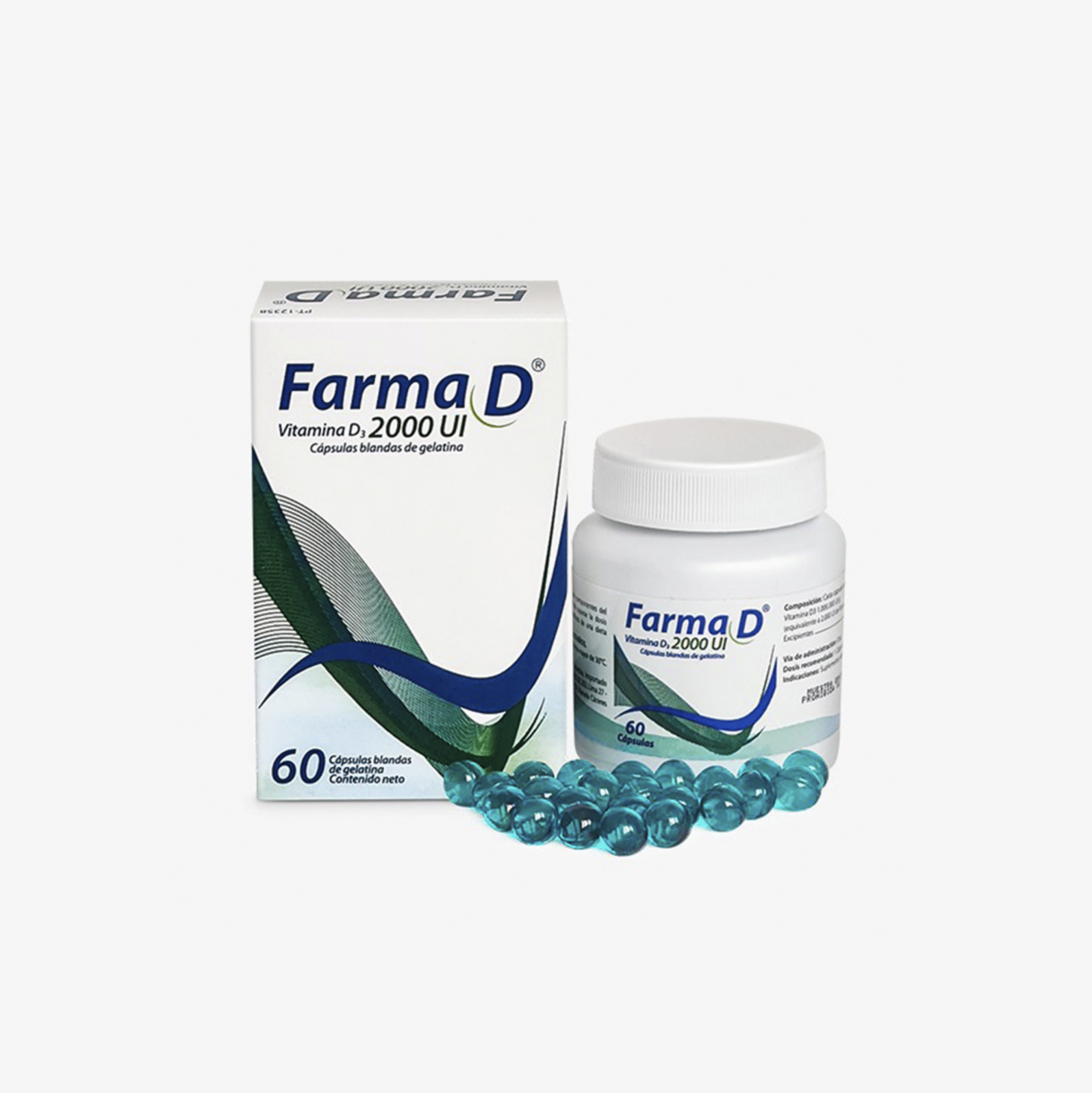 FARMA D 2000 UI CÁPSULAS BLANDAS - Farma Solucion Botica