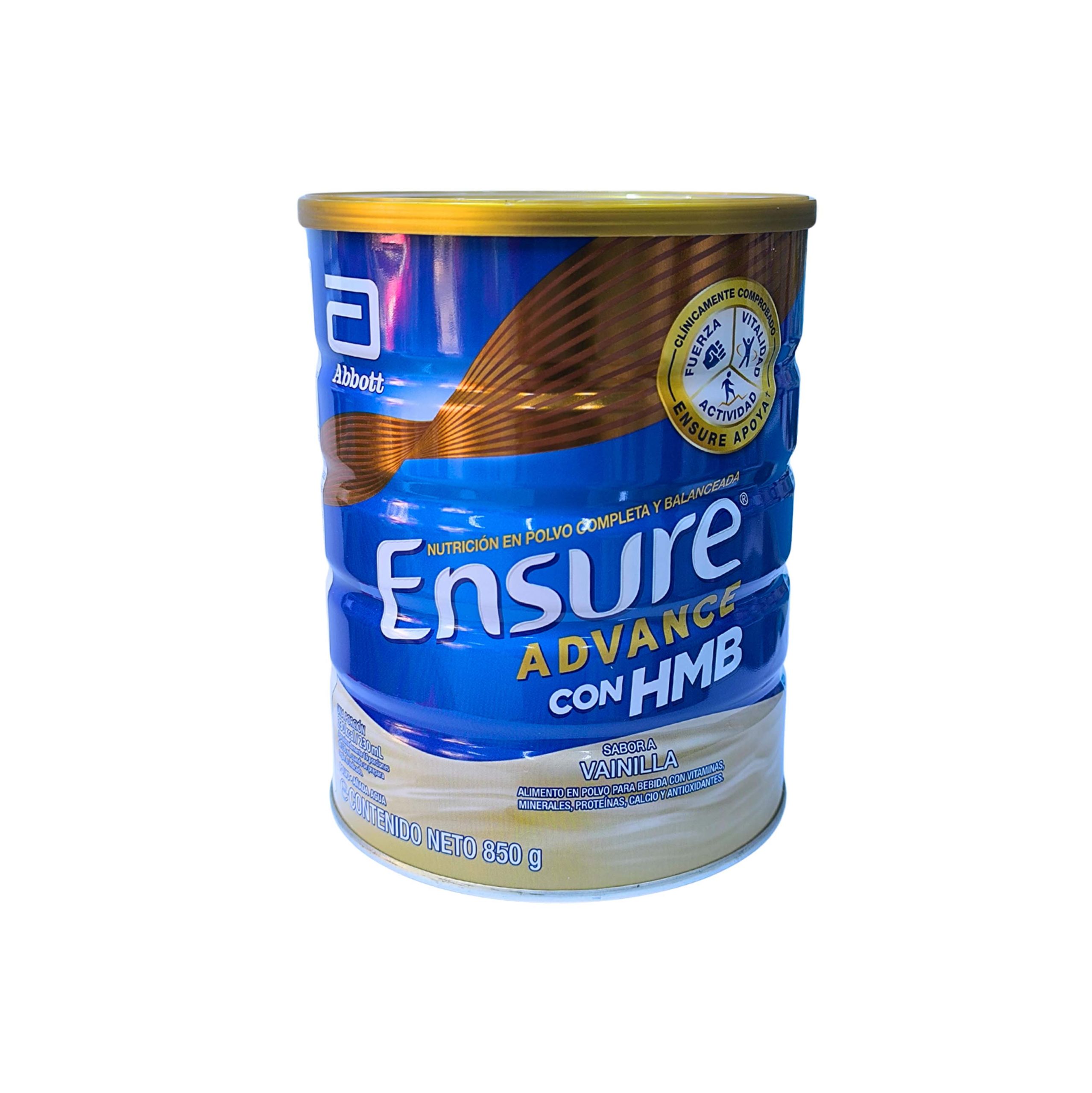 ENSURE ADVANCE SABOR VAINILLA/ LATA 850MG - Farma Solucion