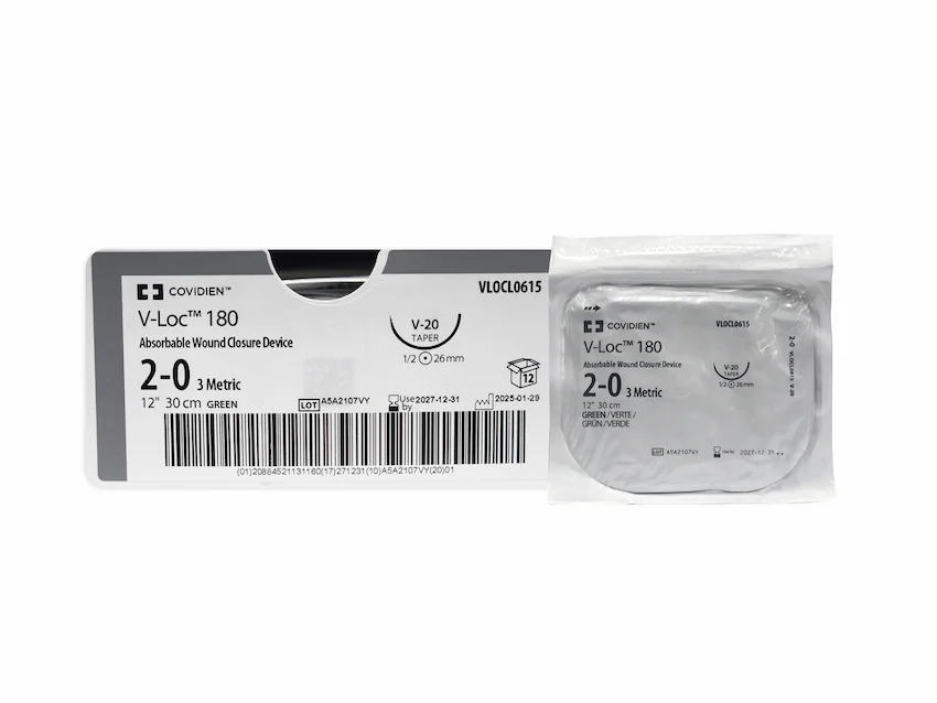 V-LOC 180 2-0 Dispositivo Absorbible para Cierre de Heridas